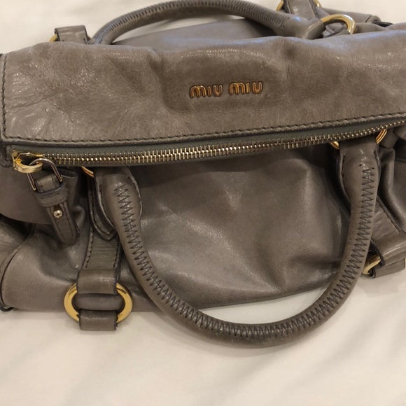 Miu Miu | Bags | Miu Miu Prada Vitello Lux Mini Bow Satchel | Poshmark
